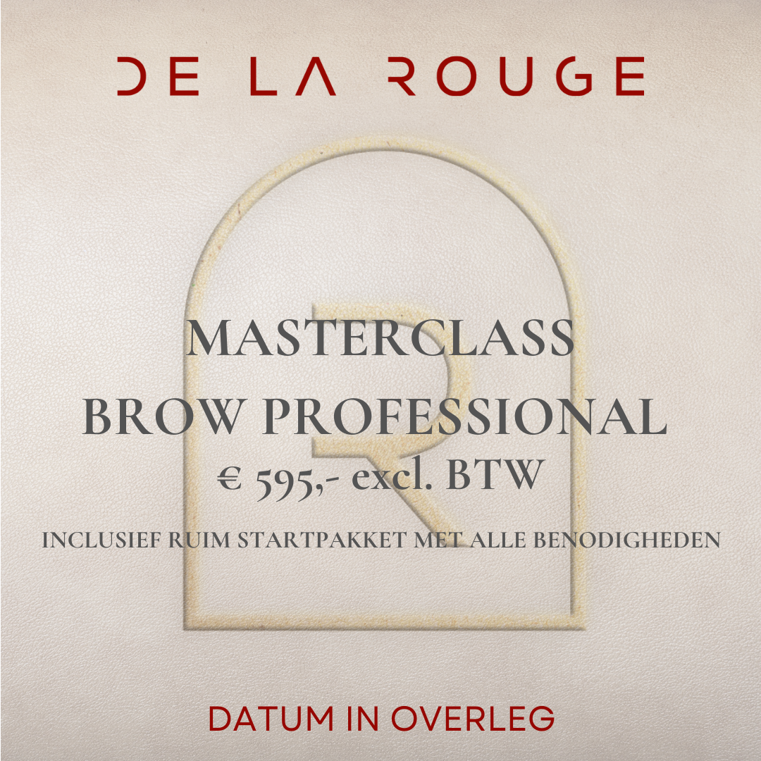 Masterclass Brow Professional - De La Rouge